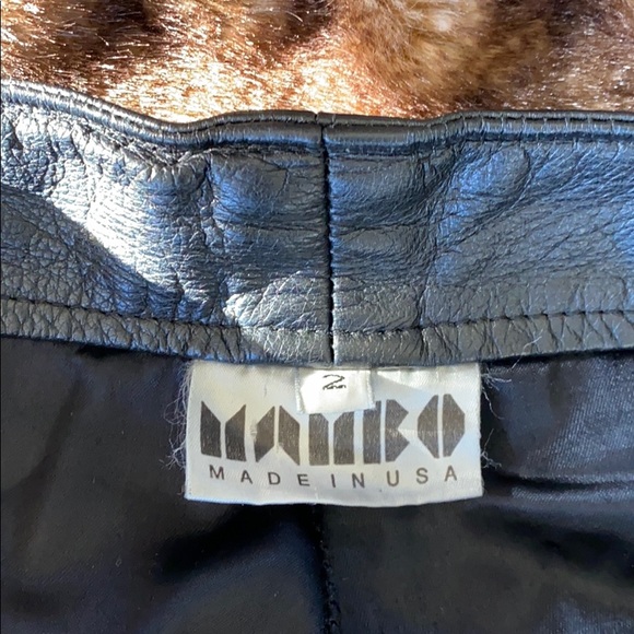 Mambo | Pants & Jumpsuits | Vintage Mambo Leather Pants Size 2 | Poshmark